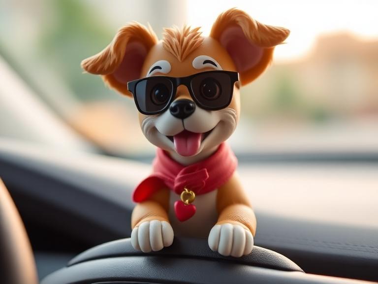 5 Steps to put a bobblehead in your car – Myminipets