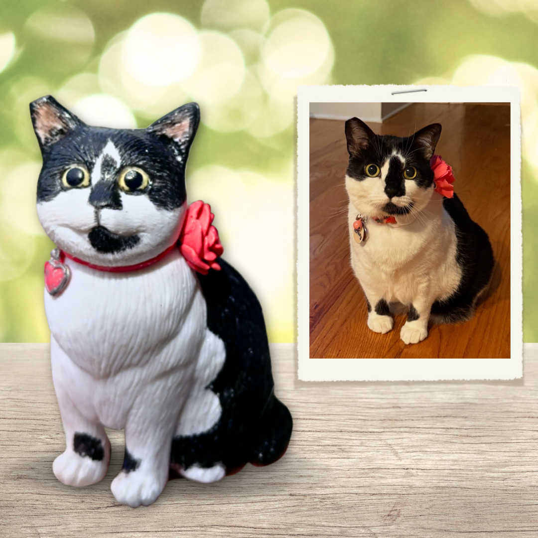 Custom Cat Figure: Custom Cat Cake Topper – Myminipets